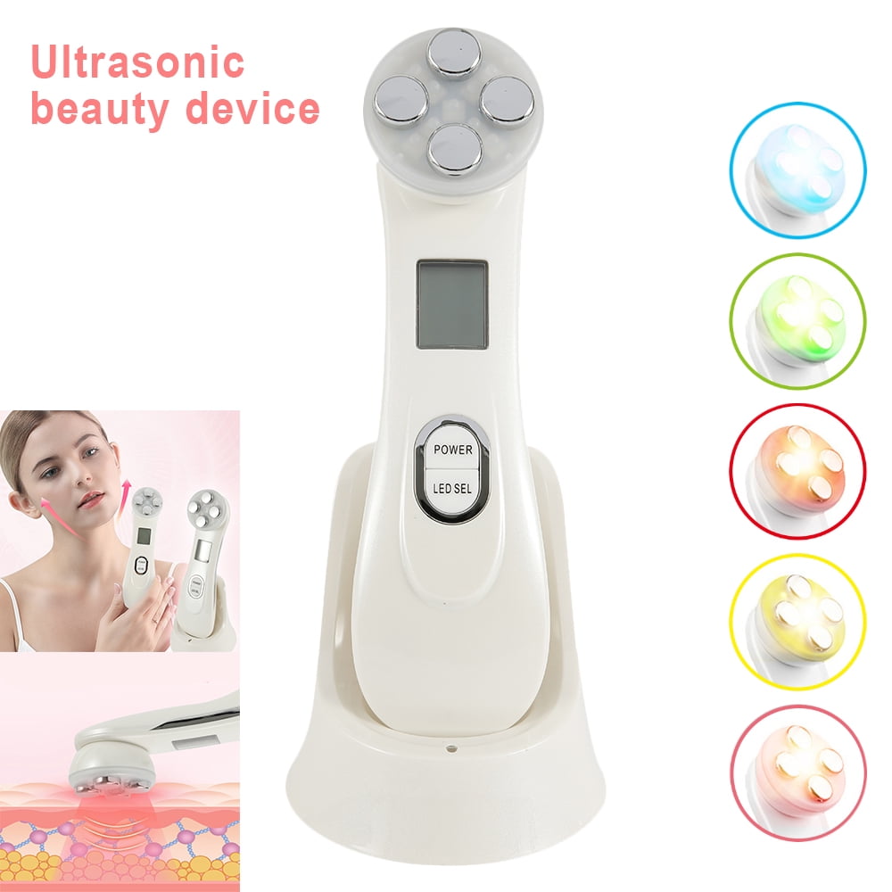 Ems Face Beauty Instrument Lifting Firming Facial Massage Rf Led Device Gear お礼や感謝伝えるプチギフト
