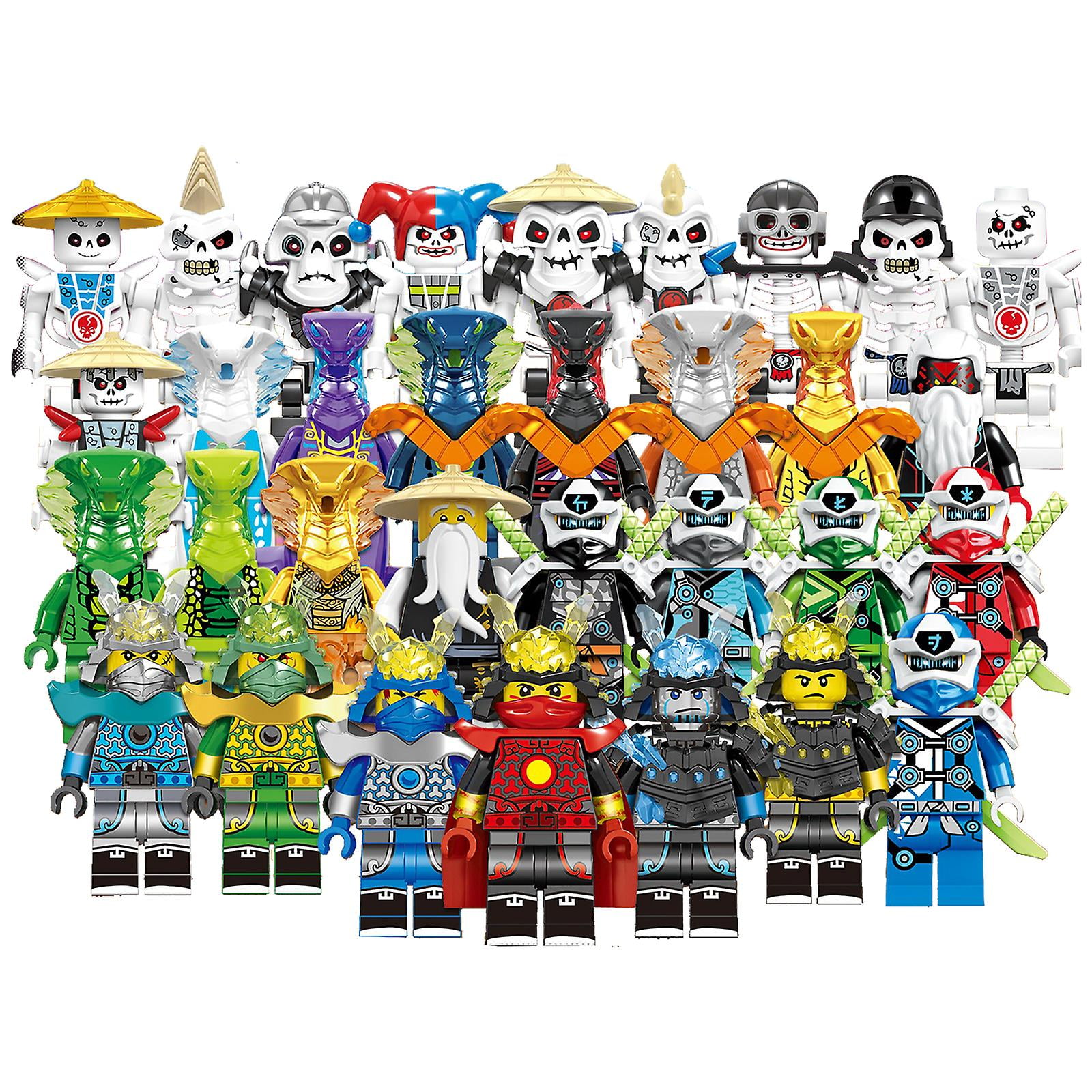 Click here for Kunmingnige Set Of 32 Pcs Ninja Mini Figures Kai J... prices