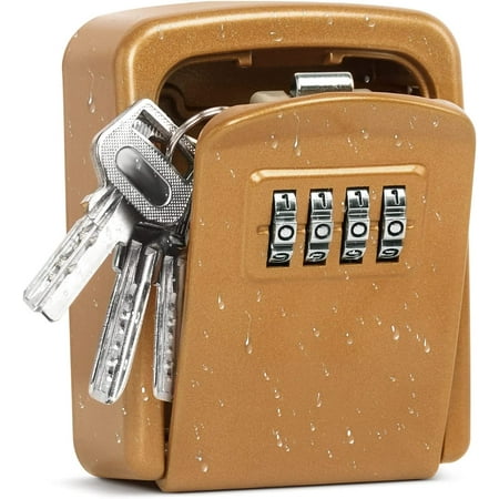 Key box with numerical code and 4 digits - For indoors and outdoors ...