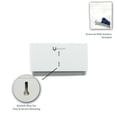 Medal Awards Rack Premier Medal Display and Trophy Shelf – White, 12 ...