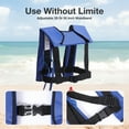 WARMOUNTS Automatic Inflatable Life Jacket w/ Whistle, Adult PFD ...