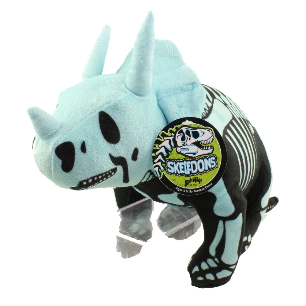 Adventure Planet Plush Skeledons - TRICERATOPS (15.5 inch) - Walmart.com