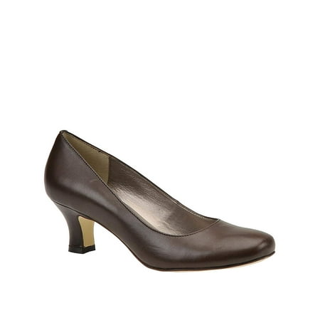 ARRAY Womens Flatter Leather Round Toe Classic Pumps | Walmart Canada