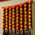 Tied Ribbons Marigold Garlands, 5 Piece, Yellow, 27 x 30 In - Walmart.com