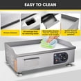 WeChef 3000W 22" Electric Griddle Countertop Commercial Flat Top Hot ...