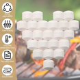 100 Pcs Ceramic Briquettes for Gas Grill - Walmart.com