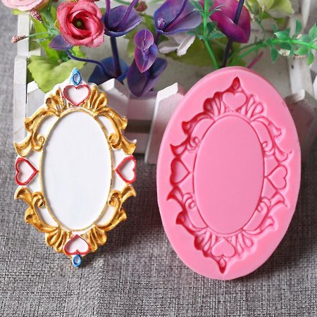 Oval Retro Photo Frame Silicone Mold | Walmart Canada