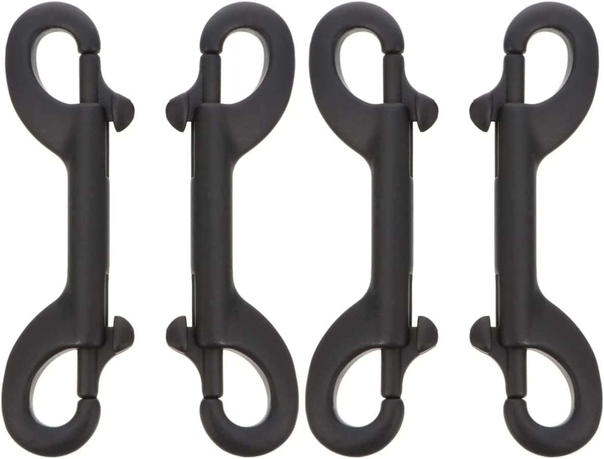 Bolts 4pcs Key Alloy Trigger Double Horse Metal Hardwares Black Pets ...