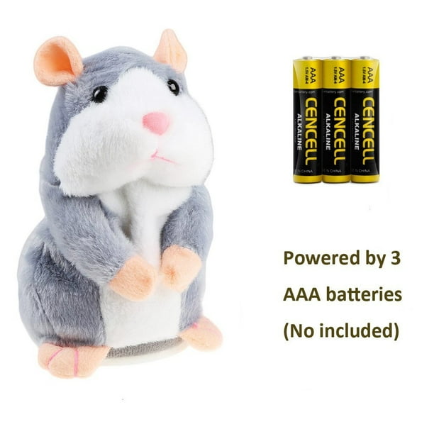 Talking Hamster Repeats What You Say Plush Interactive Toys Electronic ...