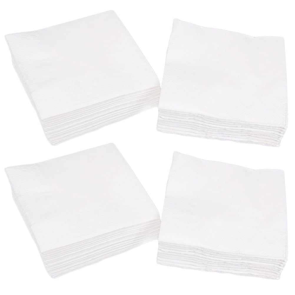 Click here for Homemaxs 300 Sheets White Dinner Napkins Square Na... prices