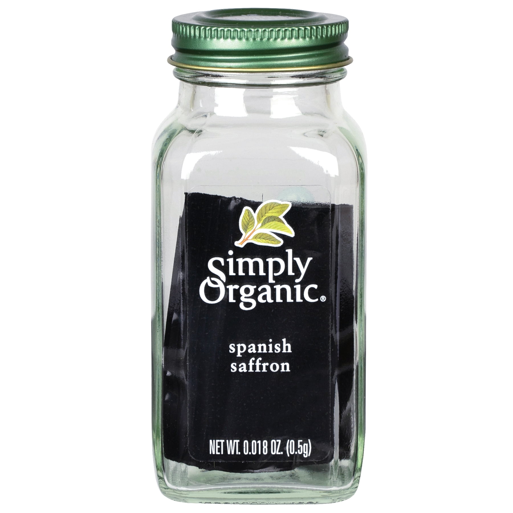 Simply Organic Spanish Saffron, 0.018 Oz - Walmart.com - Walmart.com