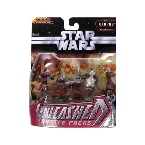 Star Wars Unleashed Battle Packs Utapaun Warriors Action Figure ...