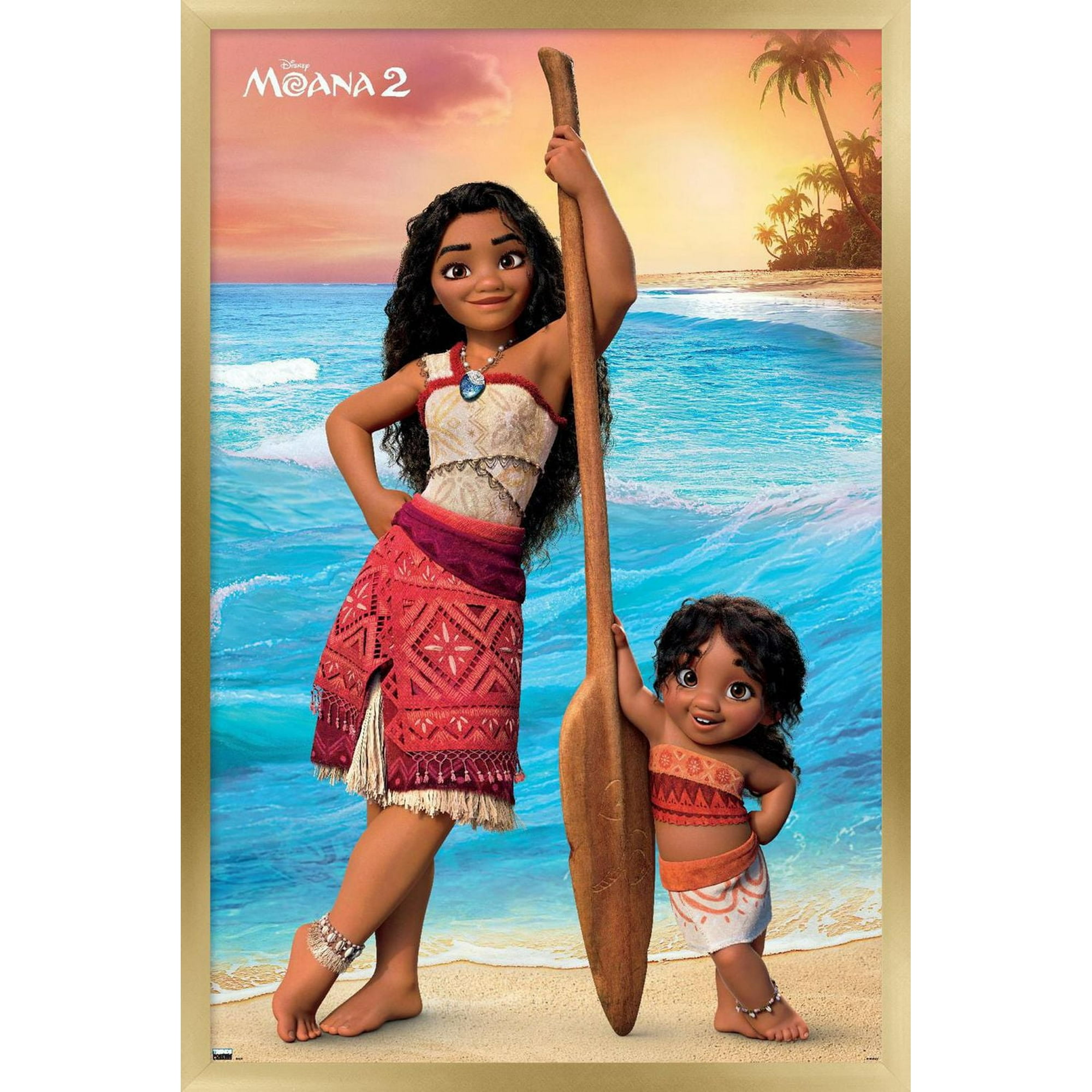 Click here for Trends International Disney Moana 2 - Moana And Si... prices