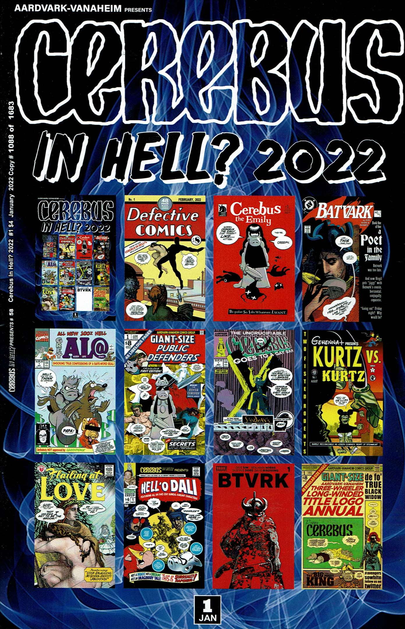 Cerebus in Hell? 2022 #1 VF ; Aardvark-Vanaheim Comic Book - Walmart.com