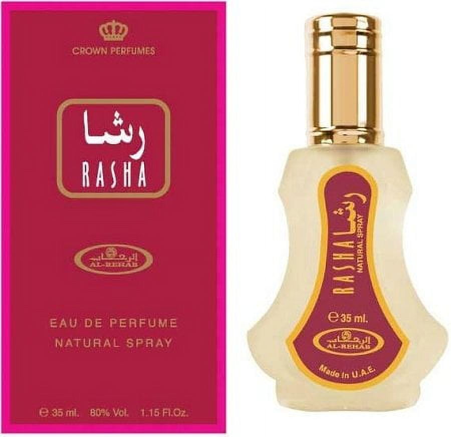 Perfume Al-Rehab Rasha Eau de Parfum para mujer, 35 ml | Bodega Aurrera ...