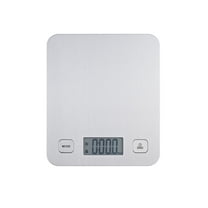 Food Kitchen Scale, Weight Grams and Oz, LED Backlit Display, Stainless ...