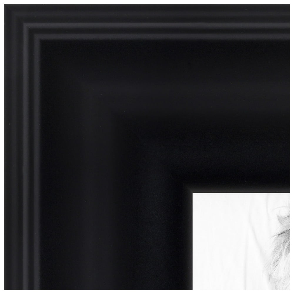 ArtToFrames 10x13 Inch Satin Black Reverse Step Picture Frame, This ...