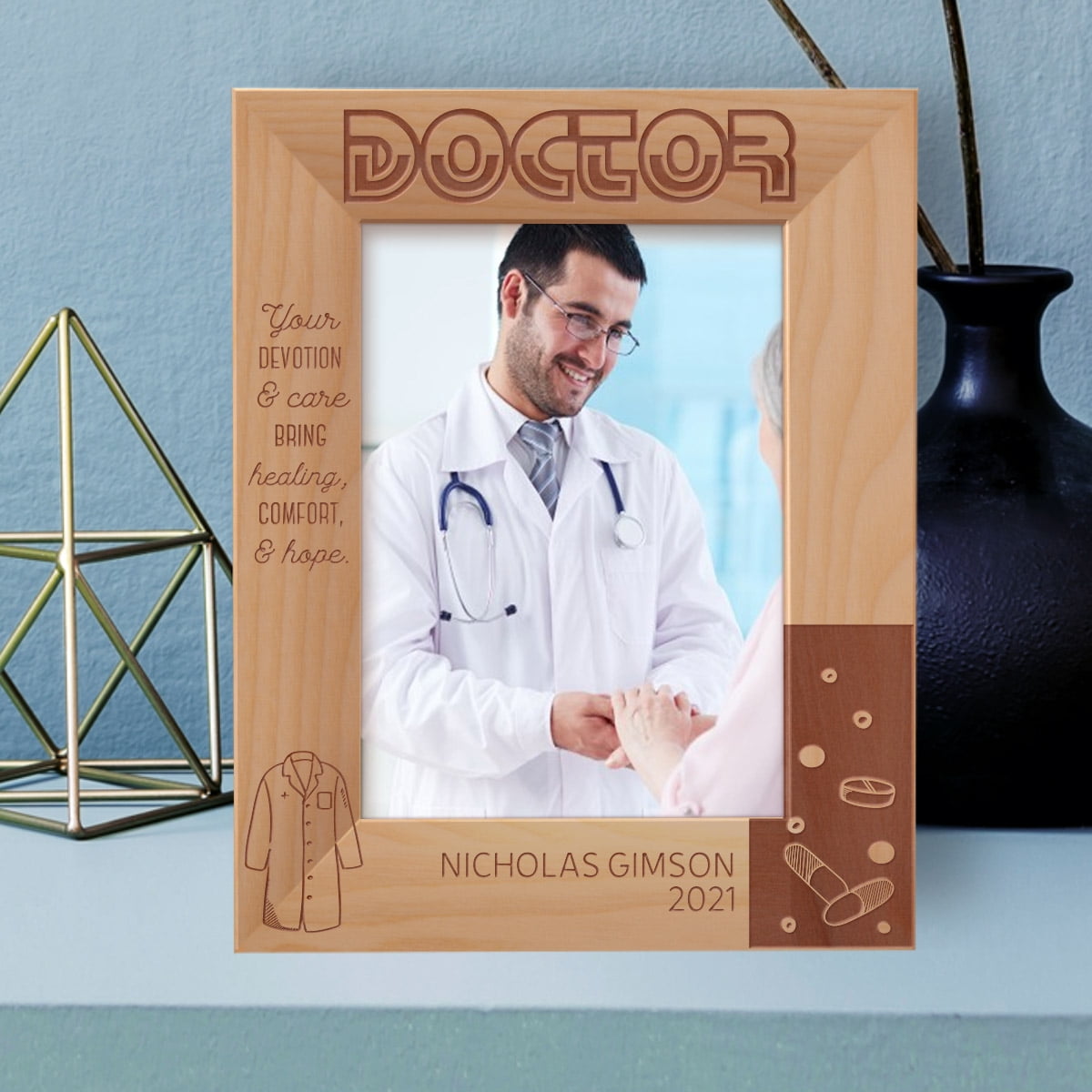 Doctor Your Devotion & Care Bring Healing Comfort & Hope Personalized ...