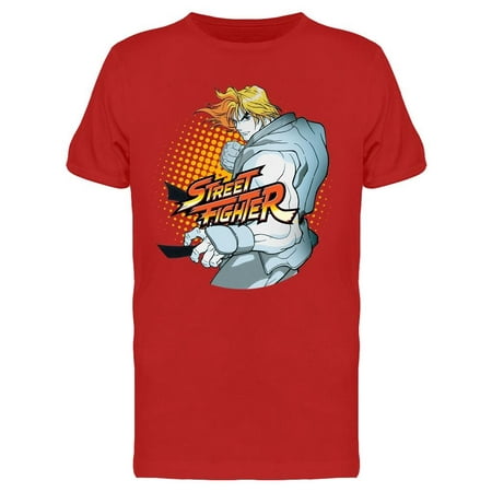 Street Fighter Ken Cartoon Tee Men's -Capcom Designs | Walmart Canada