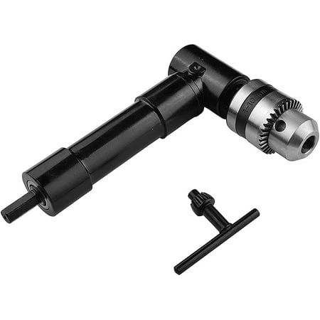 Right Angle Drill Chuck, Self-Tightening 90° Right Angle Chuck, 1-10mm ...