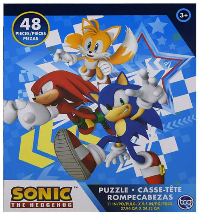 Sonic The Hedgehog Puzzle (48 Pieces) - Walmart.com