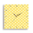 3drose, White Polka Dots on Bright Sunny Yellow - Retro Fifties Dot ...