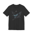 Celestial Whale Design T-Shirt, Mystical Whale with Stars Tee, Ocean ...