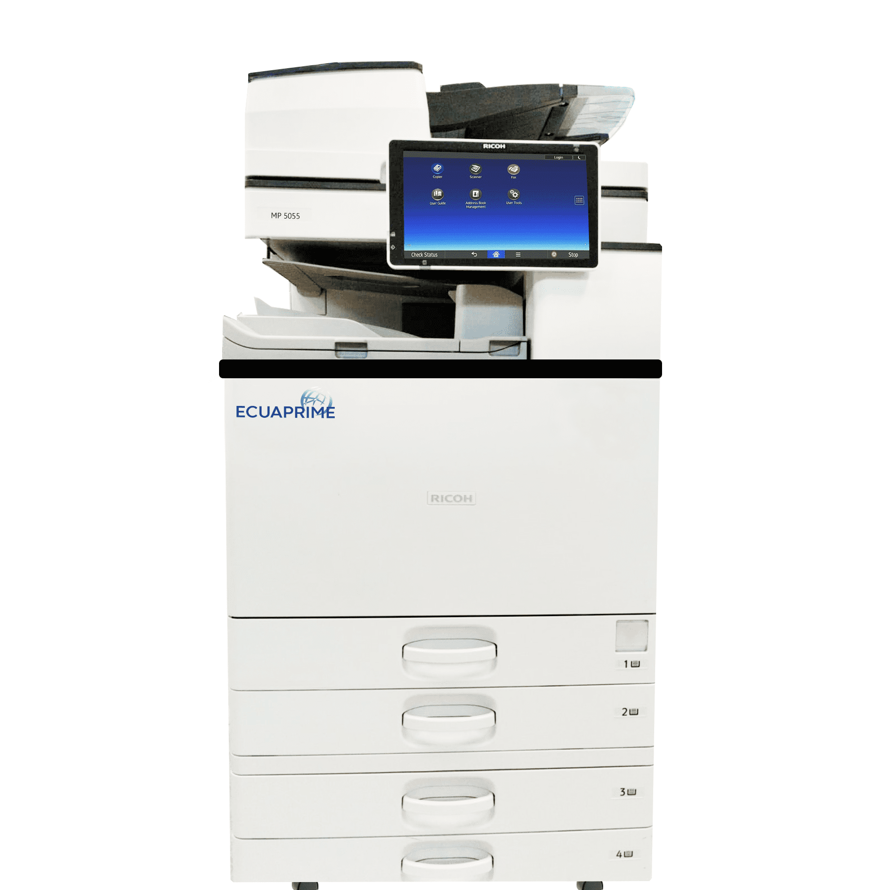 Restored Ricoh Monochrome Laser Multifunction Copier, Printer, Scanner ...