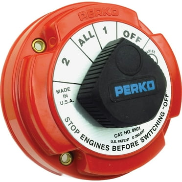 Perko 8501DP Medium Duty Battery Selector Switch - Walmart.com