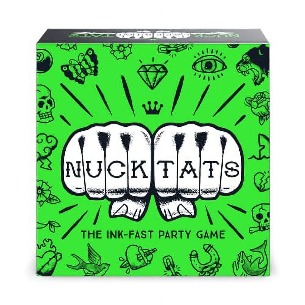 Juego de Fiesta Funko NUCK Tats para Mayores de 13 Años 3 a 6 Jugadores ...
