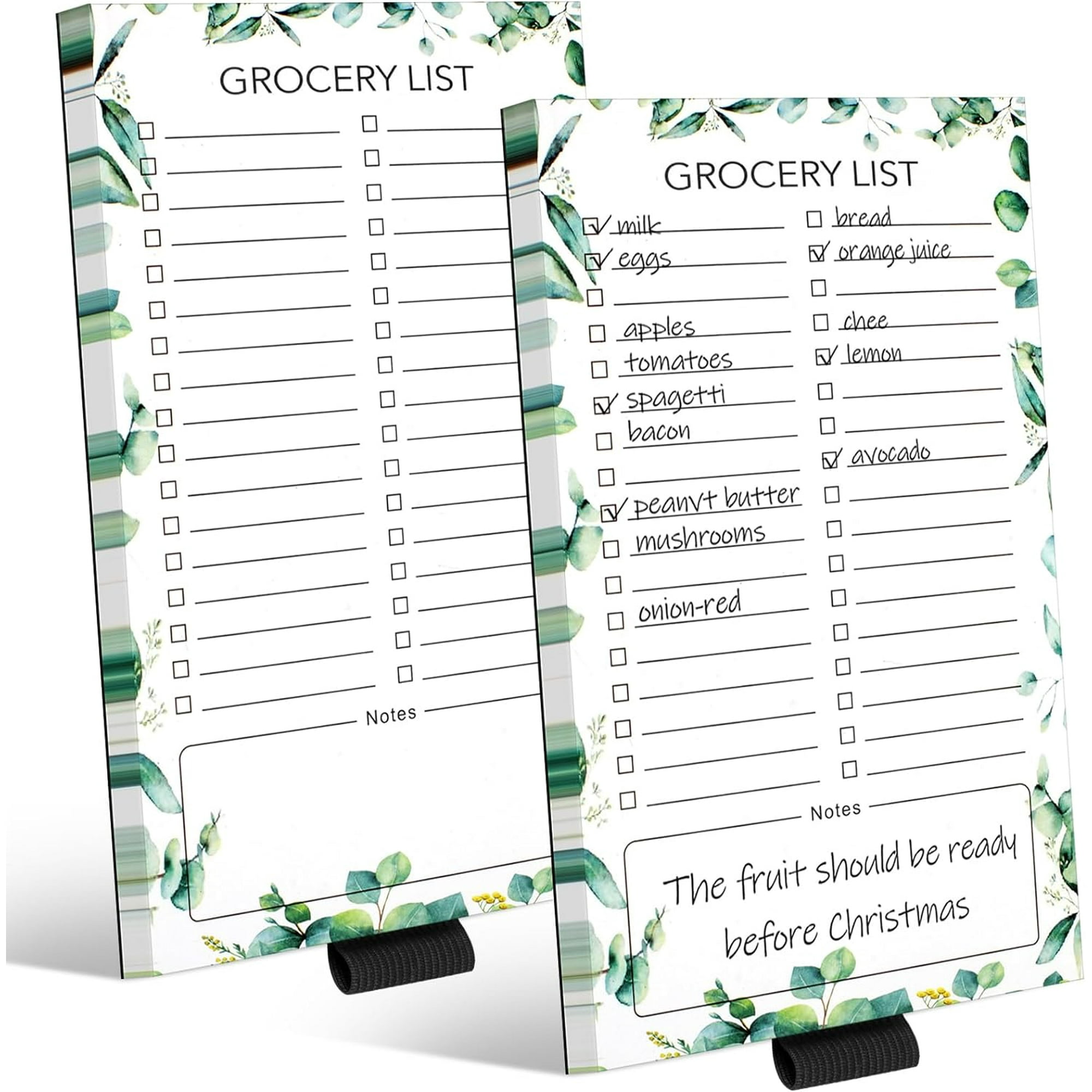 Click here for Kpataubaa Magnetic Grocery List Pads For Fridge  2... prices