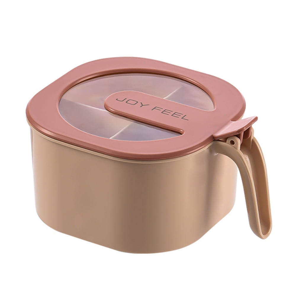Seasoning Box With Lid Sturdy And Durable Seasoning Box With Cover Pink ...