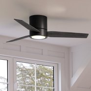 Luxury Urban Loft Ceiling Fan, 14.25H x 60W, with Industial Style, Aged ...