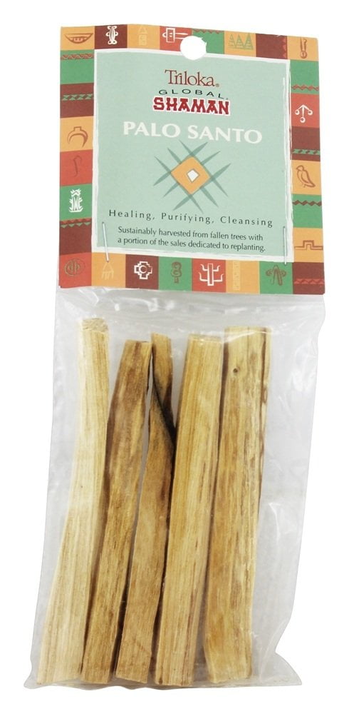 Triloka - Global Shaman Holy Stick Palo Santo - 5 Pack - Walmart.com