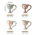 PTSPLLMY Mug Korean Hand-painted Design Ceramic Coffee Cup Breakfast ...