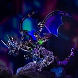 Mostarle 3D Metal Puzzle Kit Reno Blue Dragon, Magnetic Assembly, LED ...