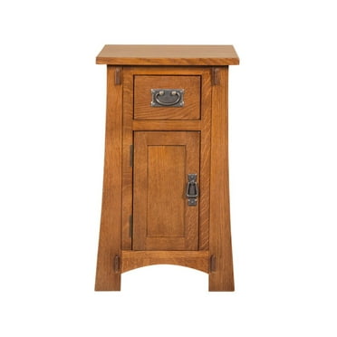 Mission Style Solid Oak Nightstand Model A3 - Michael's Cherry ...
