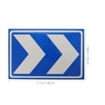 Arrow Sign Weather Resistant Directional Sign High Visibility ...