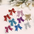 JHGoosa 13CM Full Onion Powder Christmas Bow Christmas Decorations ...