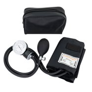 Medline Handheld Aneroid Sphygmomanometer w/PVC Tubing & Bladder, Adult ...