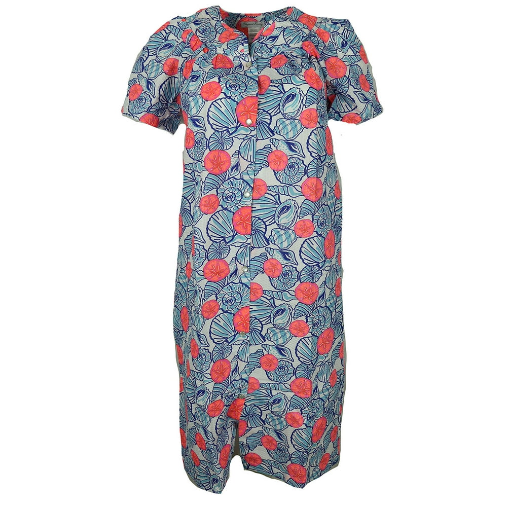 Elegant Emily - Elegant Emily Small Women's Cotton Blend Snap-Front ...