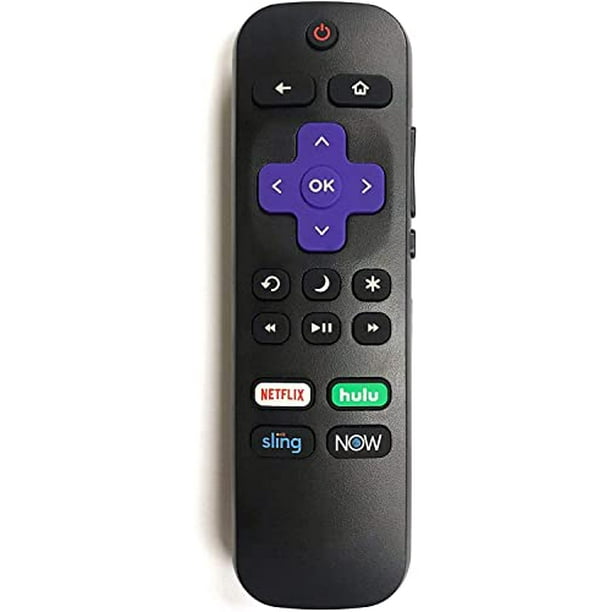 Hisense Roku TV Remote w/Volume Control & TV Power Button for All ...