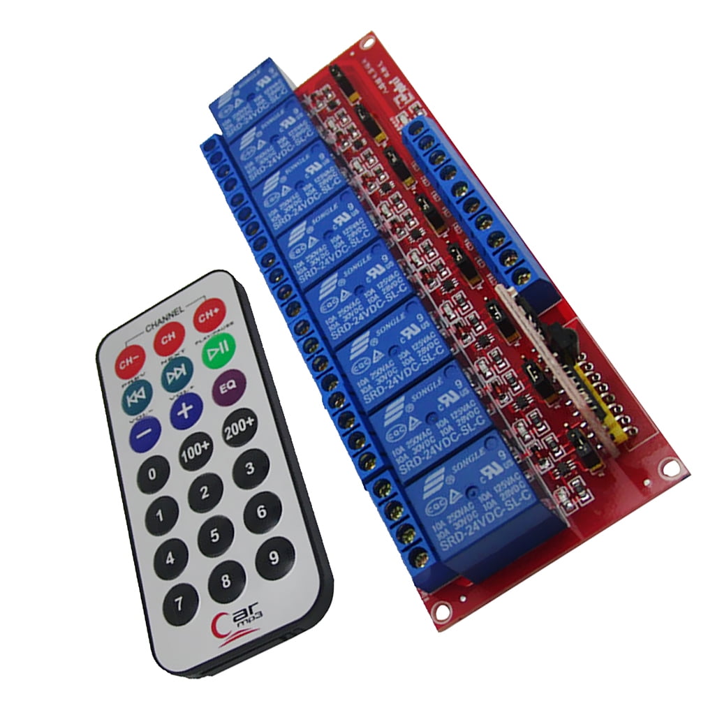 Electrical Equipment & Supplies 12V Infrared Remote Control 8-Channel ...