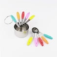 Honmine Measuring Cup and Spoon Set, Graduated Baking Measuring Cups ...