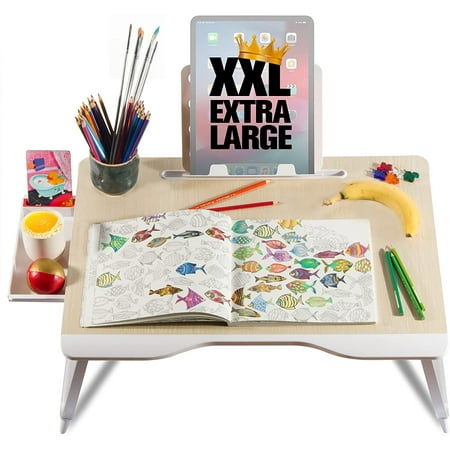 Cooper Mega [XXL E tra Large - Premium Build] Folding Bed Desk, Lap ...