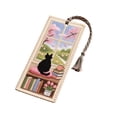 2026 Seasonal Cat Cross Stitch Bookmark, Four Seasons DIY Stamped ...