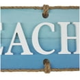 DecMode Blue Wood Sign Wall Decor - Walmart.com