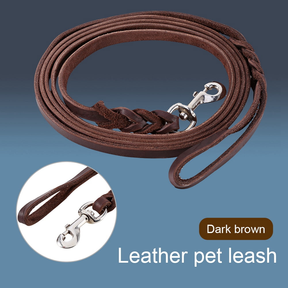 Click here for Mgaxyff Pets Dog Leash Leather Leash Dog Walking L... prices