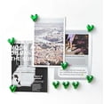 12PCS Green Fridge Magnets Cute Love Heart Magnets for Refrigerator 0 ...