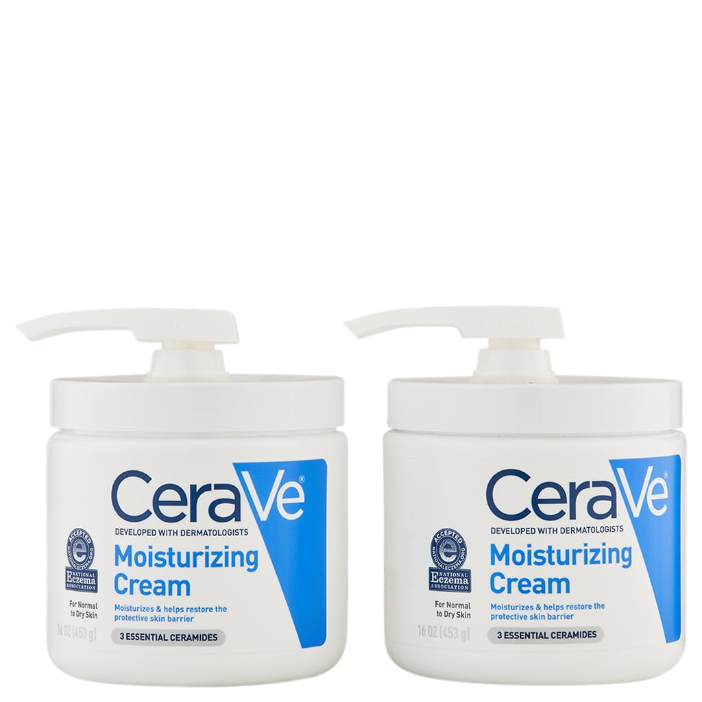 Cerave Moisturizing Cream Pump 2 Ct 16 Oz